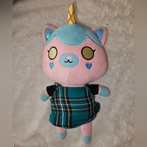 Toys | Krew District Its Funneh Rainbow Plush Teddy | Poshmark